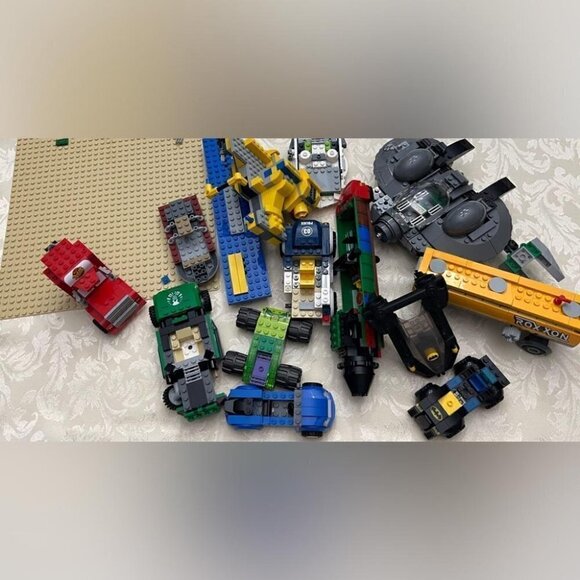 Lego | Toys | Lego Lot G Partial Vehicle Sets Base Plate 3x16 Xl Ziploc ...